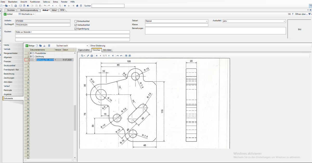 CAD und PDM Anbindung - aptus